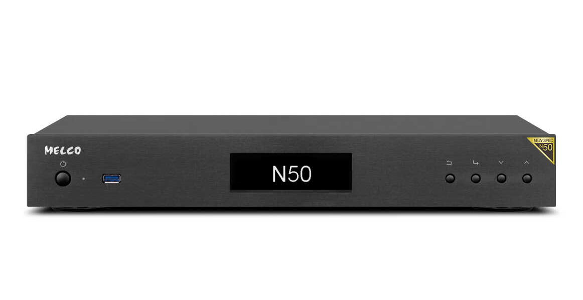 Melco N50 SSD musiikkikirjasto, musta - Hifi.fi