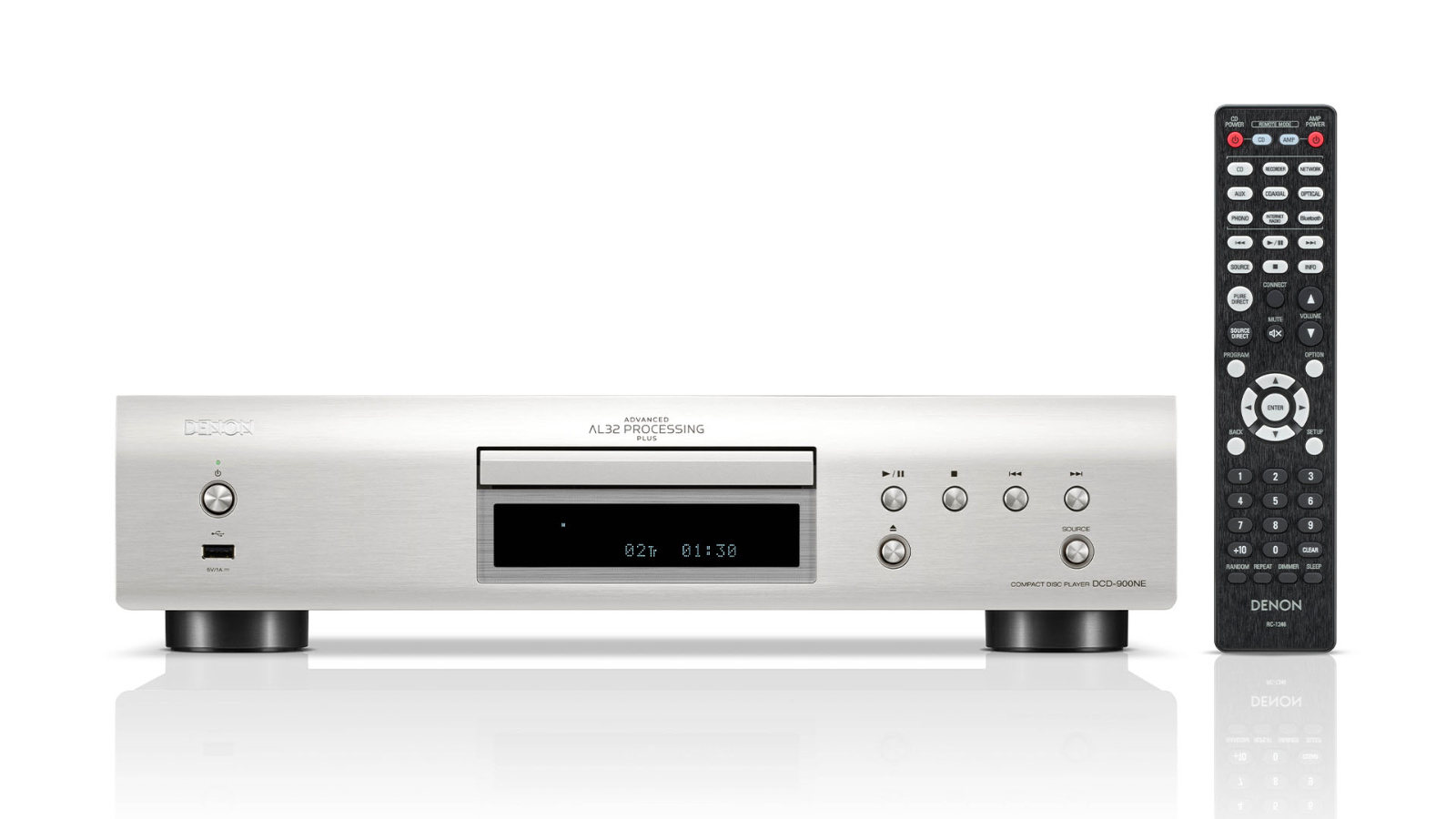 Denon DCD-900NE CD-soitin, hopea - Hifi.fi