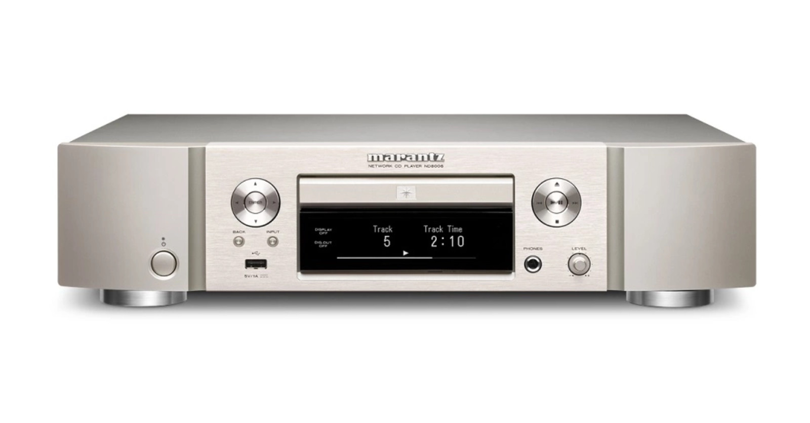Marantz CD6007 CD-soitin, hopea-kulta - Hifi.fi