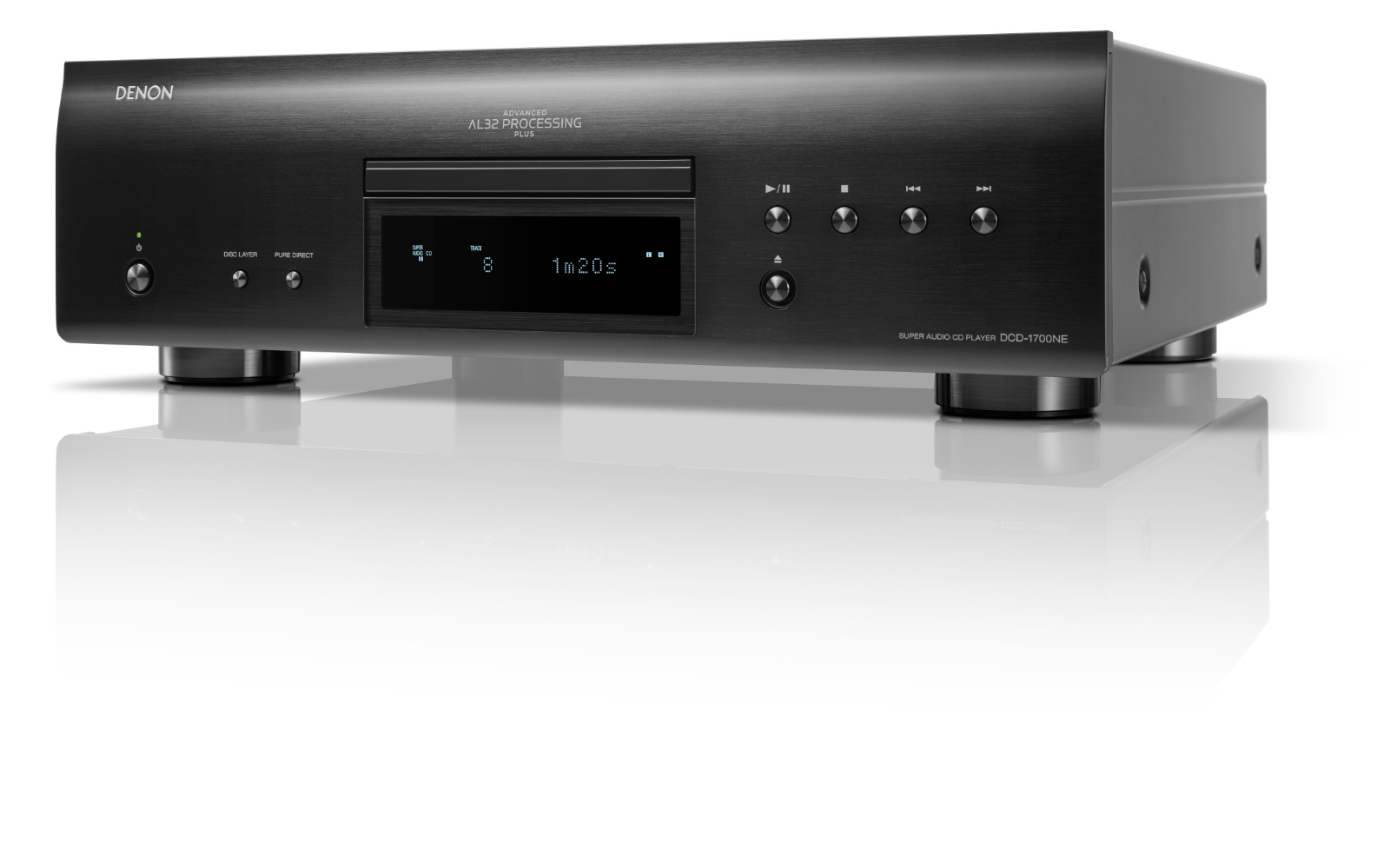 Denon DCD-1700NE CD-/SACD-soitin, musta - Hifi.fi