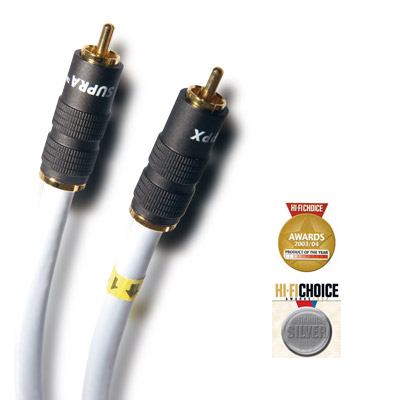 Supra Trico Coaxial koaksiaalikaapeli, 1 metri - Hifi.fi